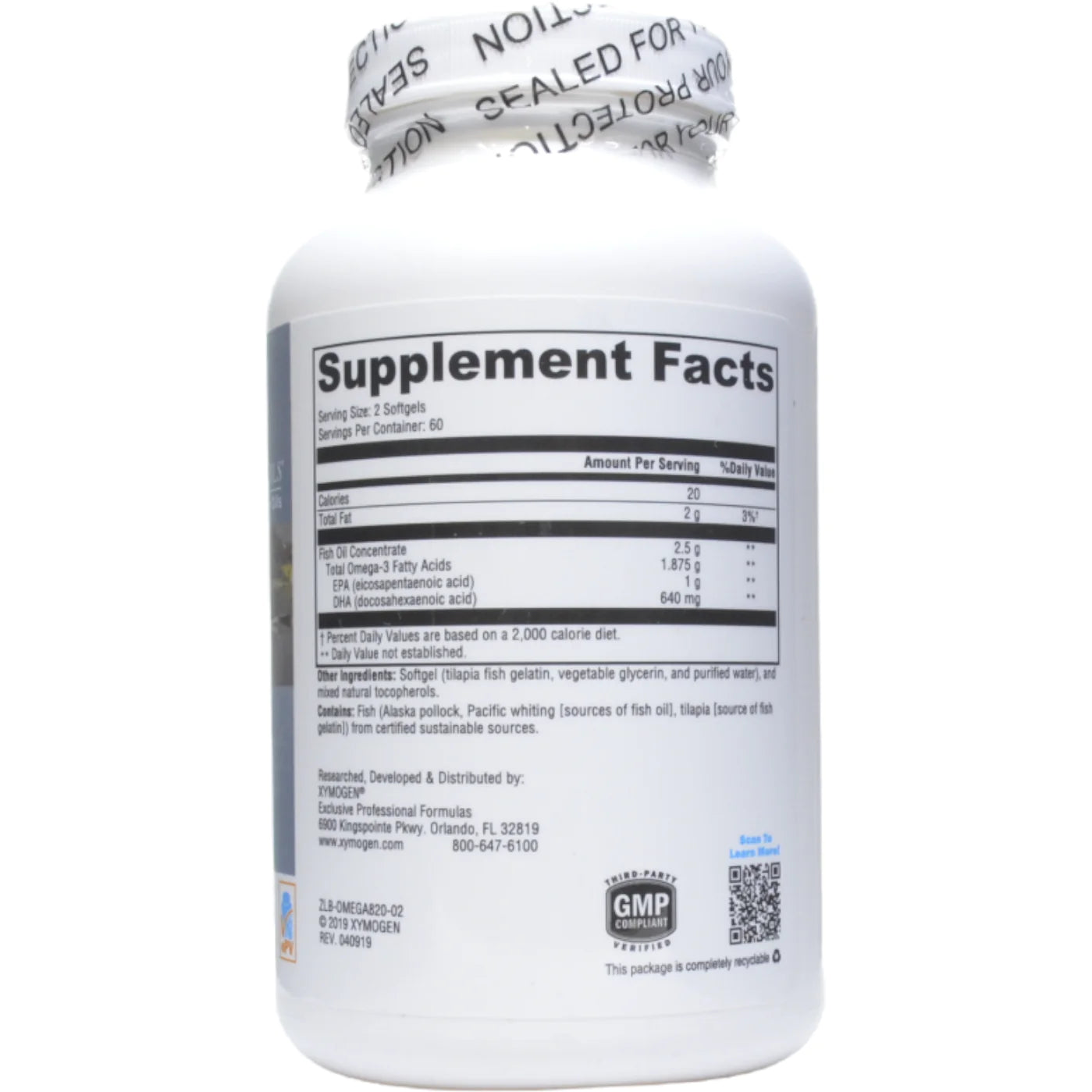 Omega 820 - Xymogen – Smartket